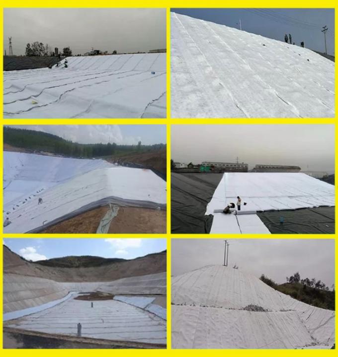 Luxin Roof Waterproofing Nonwoven Geotextile Landfills Composite ...