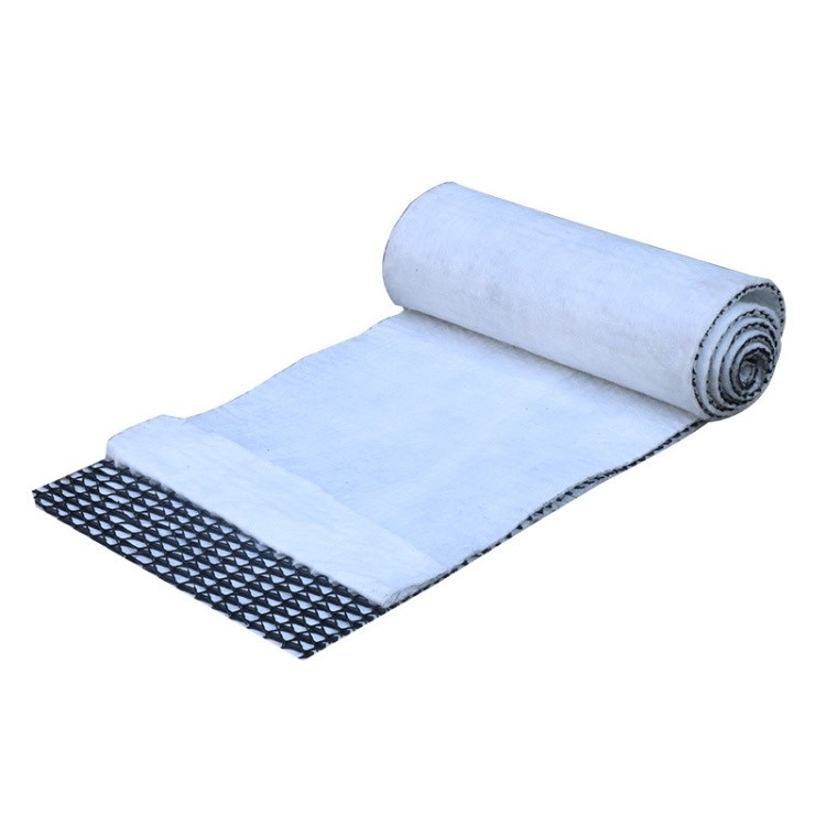 Composite Drainage Geonet with Geotextile Adhesive and 8mm Thickness ...