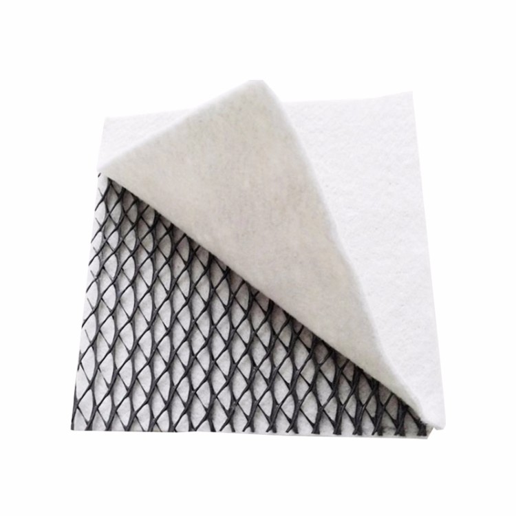Composite Drainage Geonet with Geotextile in the Middle 8mm Thickness ...